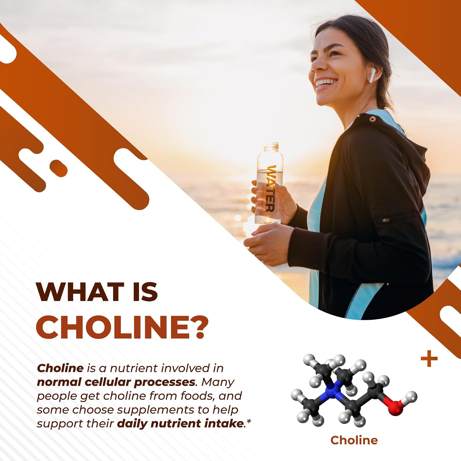 500 mg choline vitamin B complex
