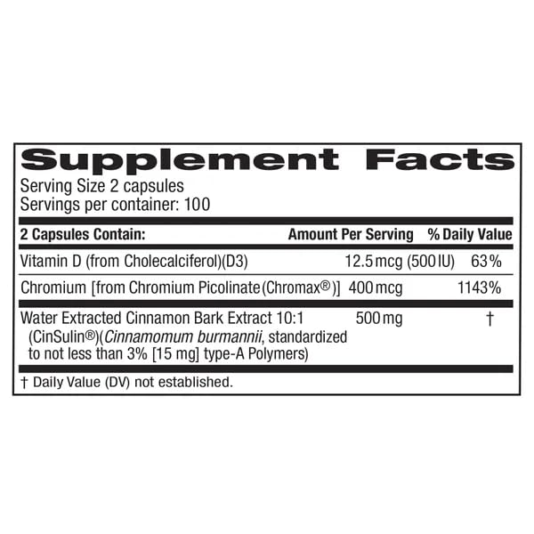 500 mg chromium supplement for health