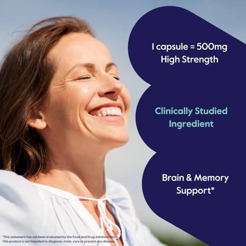 500 mg Citicoline capsules for enhanced focus
