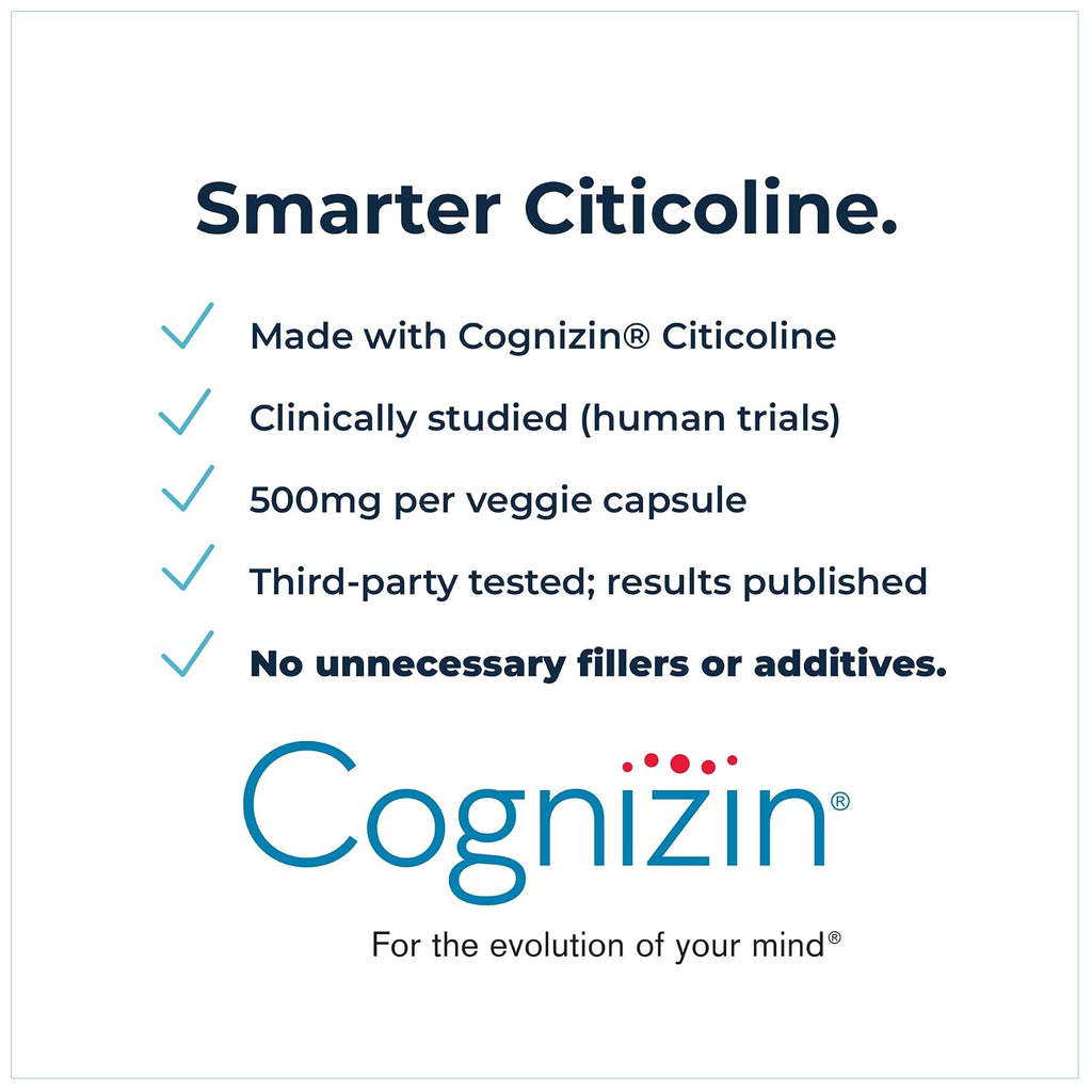 500 mg Citicoline for brain health