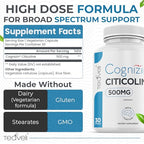 500 mg Citicoline for mental clarity