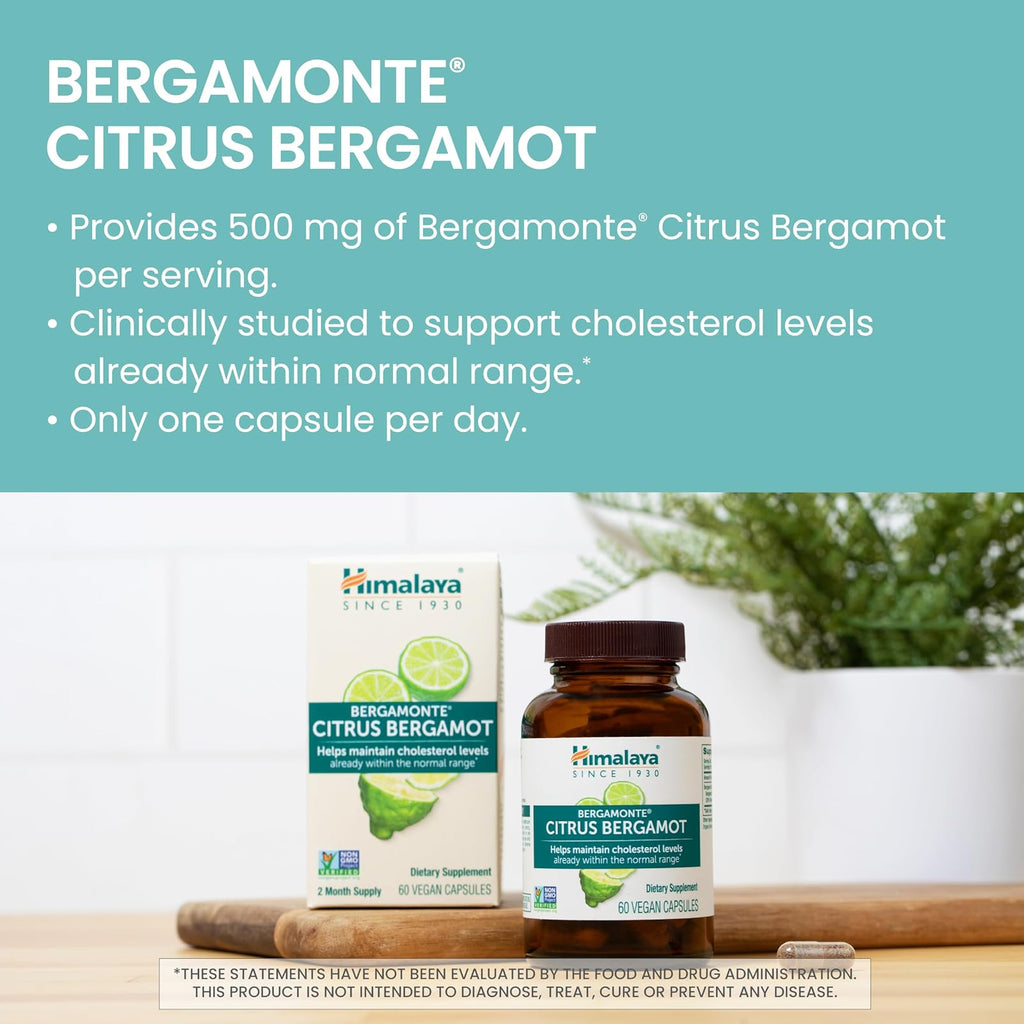 500 mg Citrus Bergamot capsules