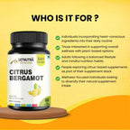 500 mg Citrus Bergamot daily supplement