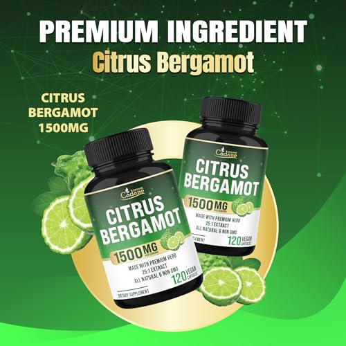 500 mg Citrus Bergamot health benefits