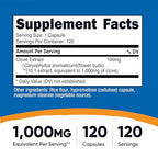 500 mg clove extract for wellness