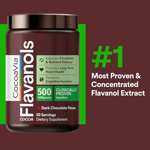 500 mg cocoa flavanols supplement