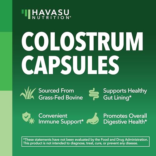 500 mg colostrum for daily nutrition