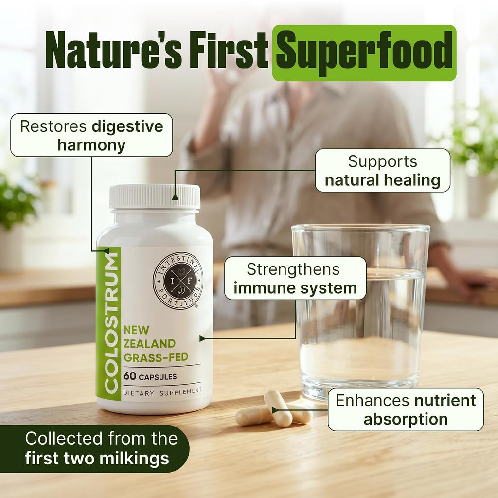 500 mg colostrum for immune support