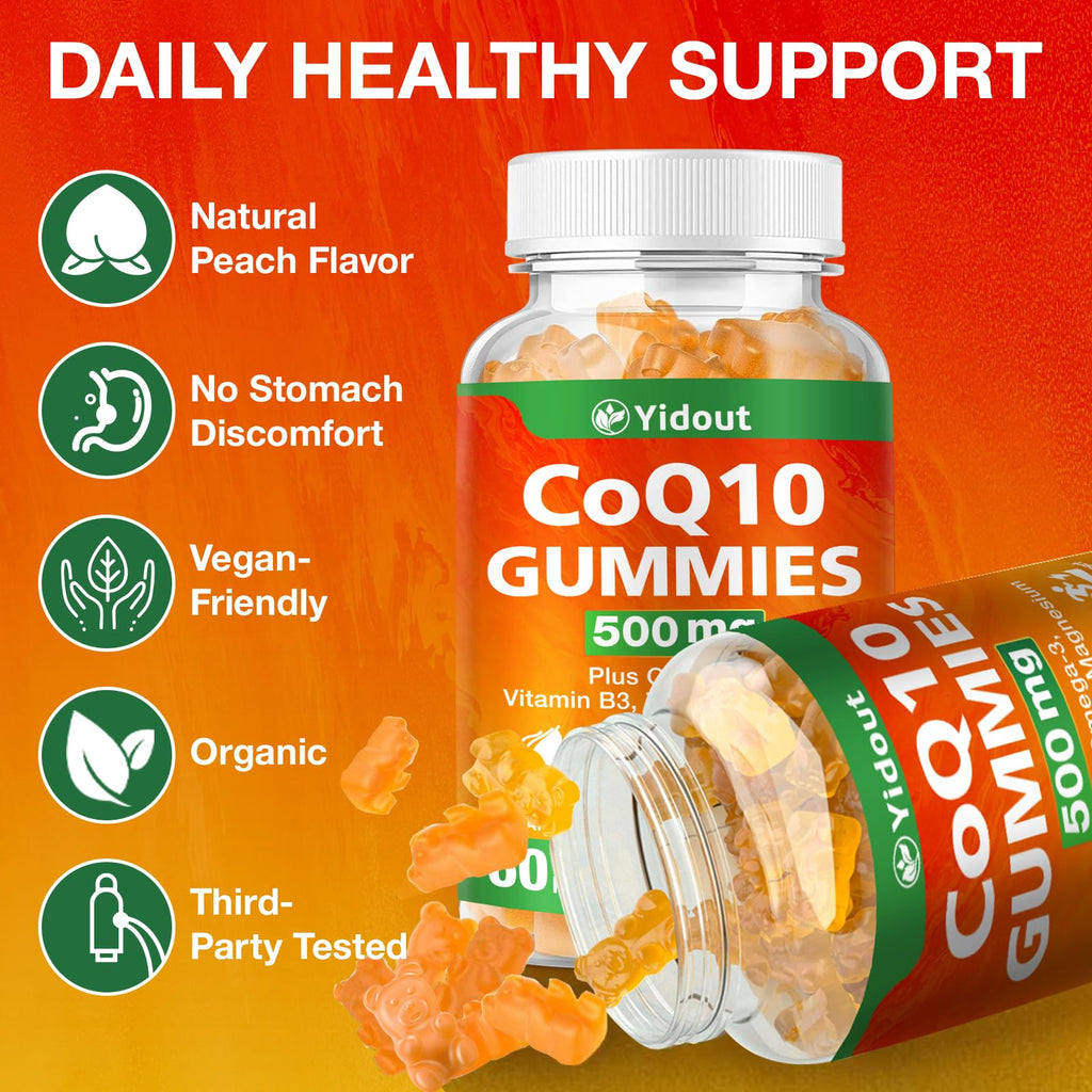 500 mg coq10 for energy