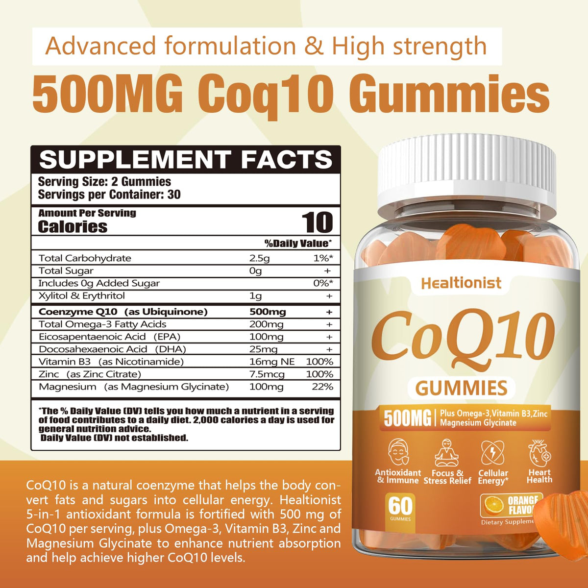 500 mg coq10 ubiquinol benefits