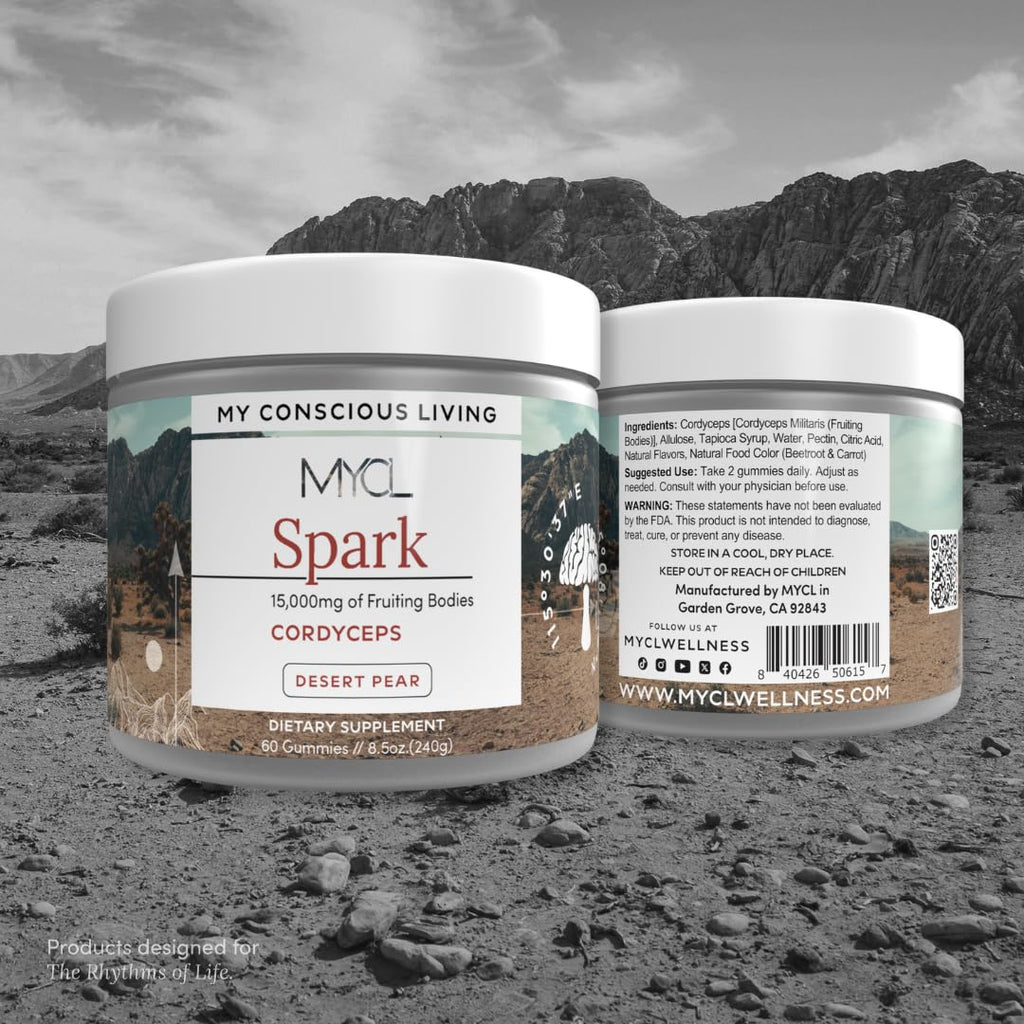 500 mg Cordyceps mushroom energy boost