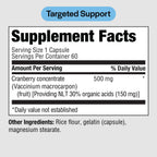 500 mg cranberry capsules for wellness