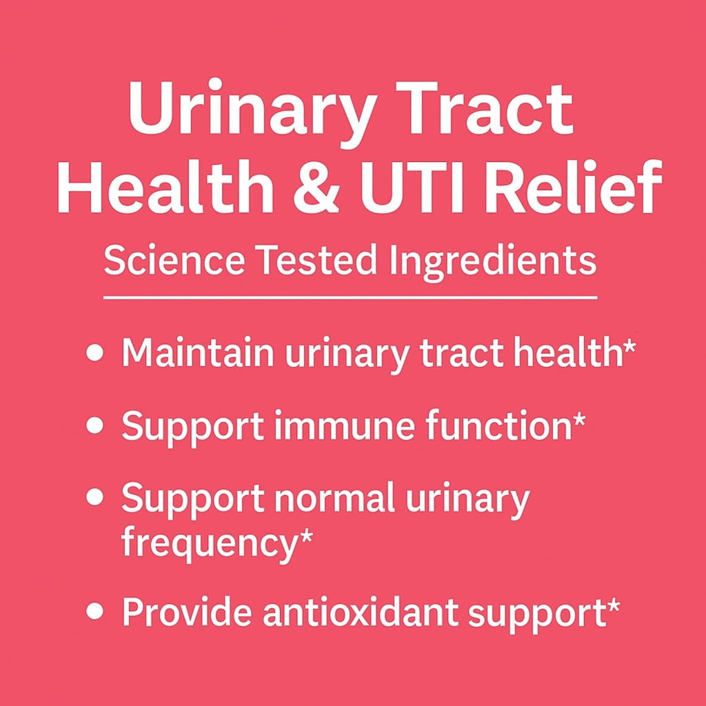 500 mg Cranberry D-Mannose for urinary health
