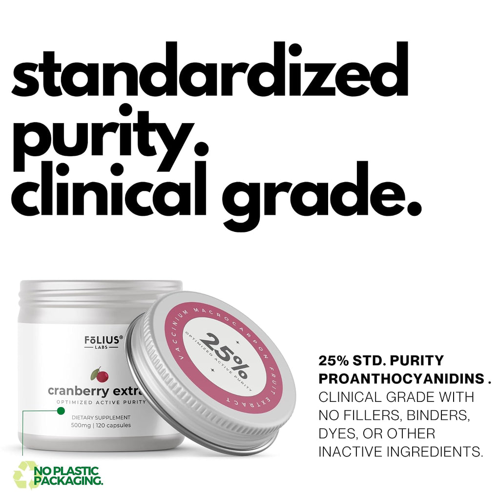 500 mg cranberry extract supplement