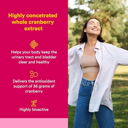 500 mg cranberry health supplement