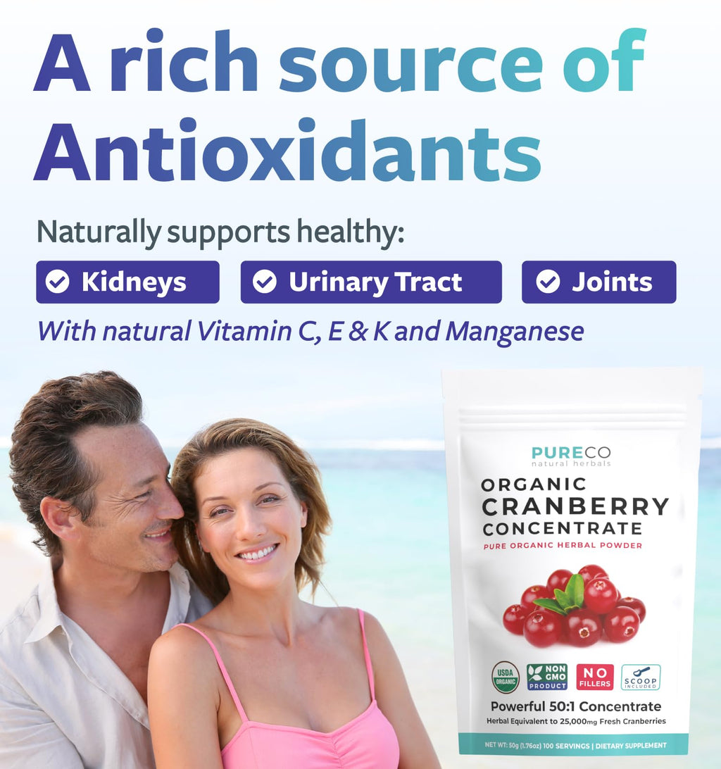500 mg cranberry powder for health