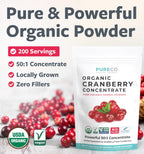 500 mg cranberry powder for health