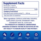500 mg cranberry supplement benefits