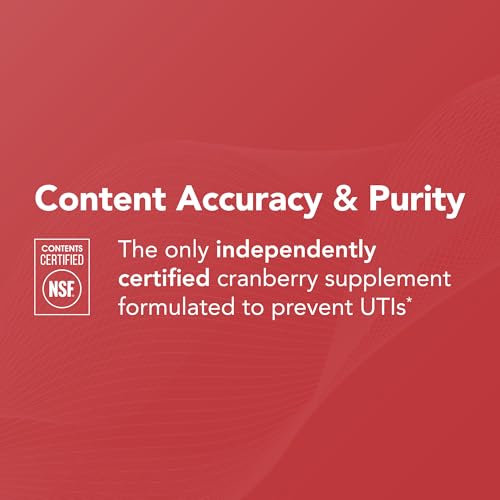 500 mg cranberry supplement for urinary health