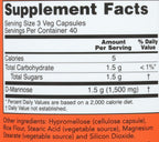 500 mg D-Mannose for daily wellness