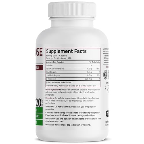 500 MG D-Mannose for optimal health