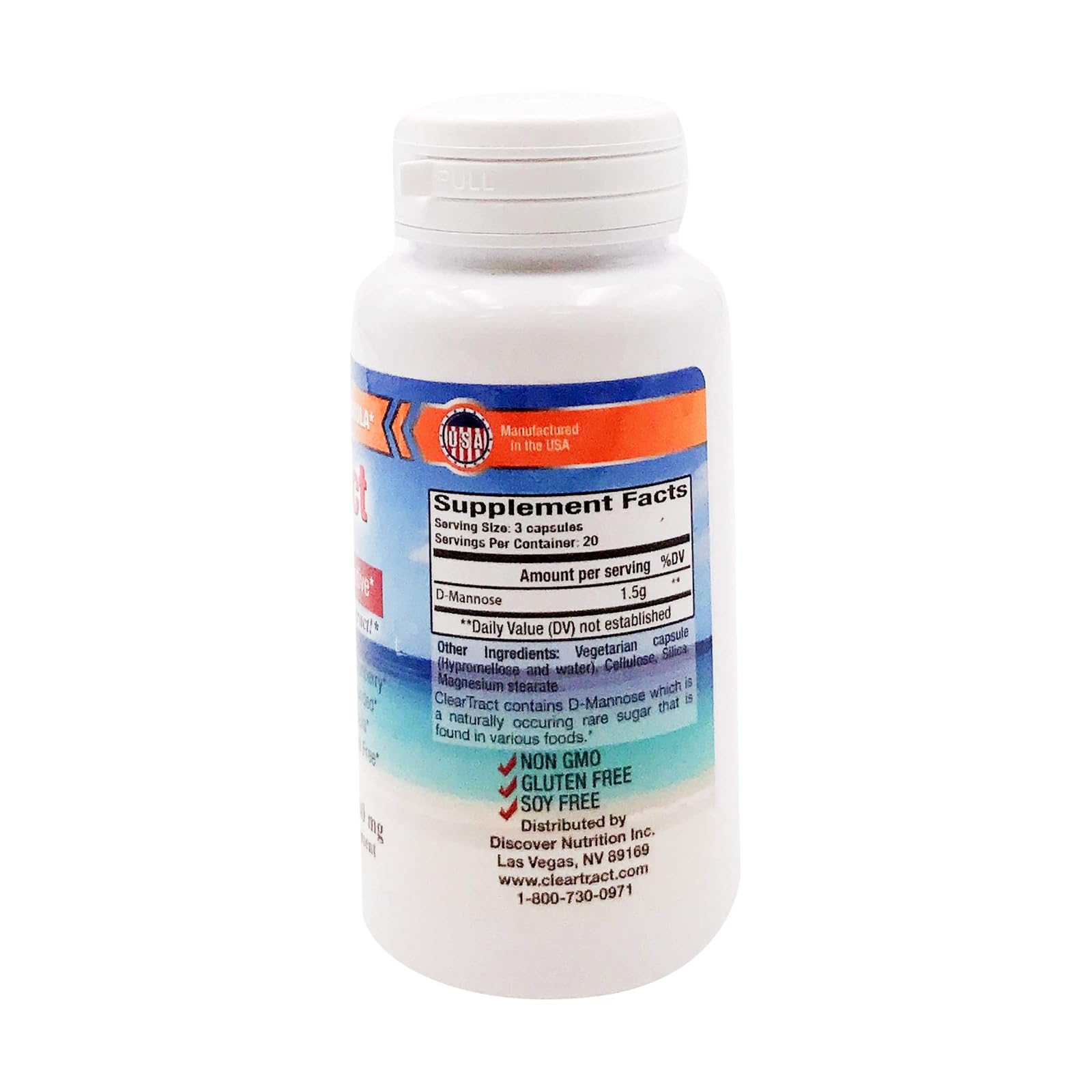 500 mg D-Mannose for urinary health
