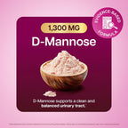 500 mg D Mannose supplement benefits