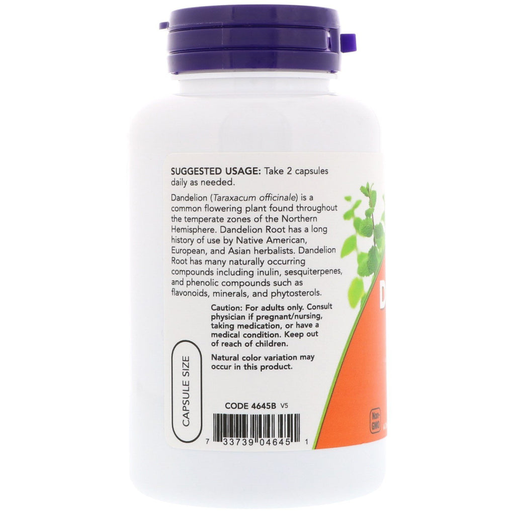 500 mg dandelion root capsules