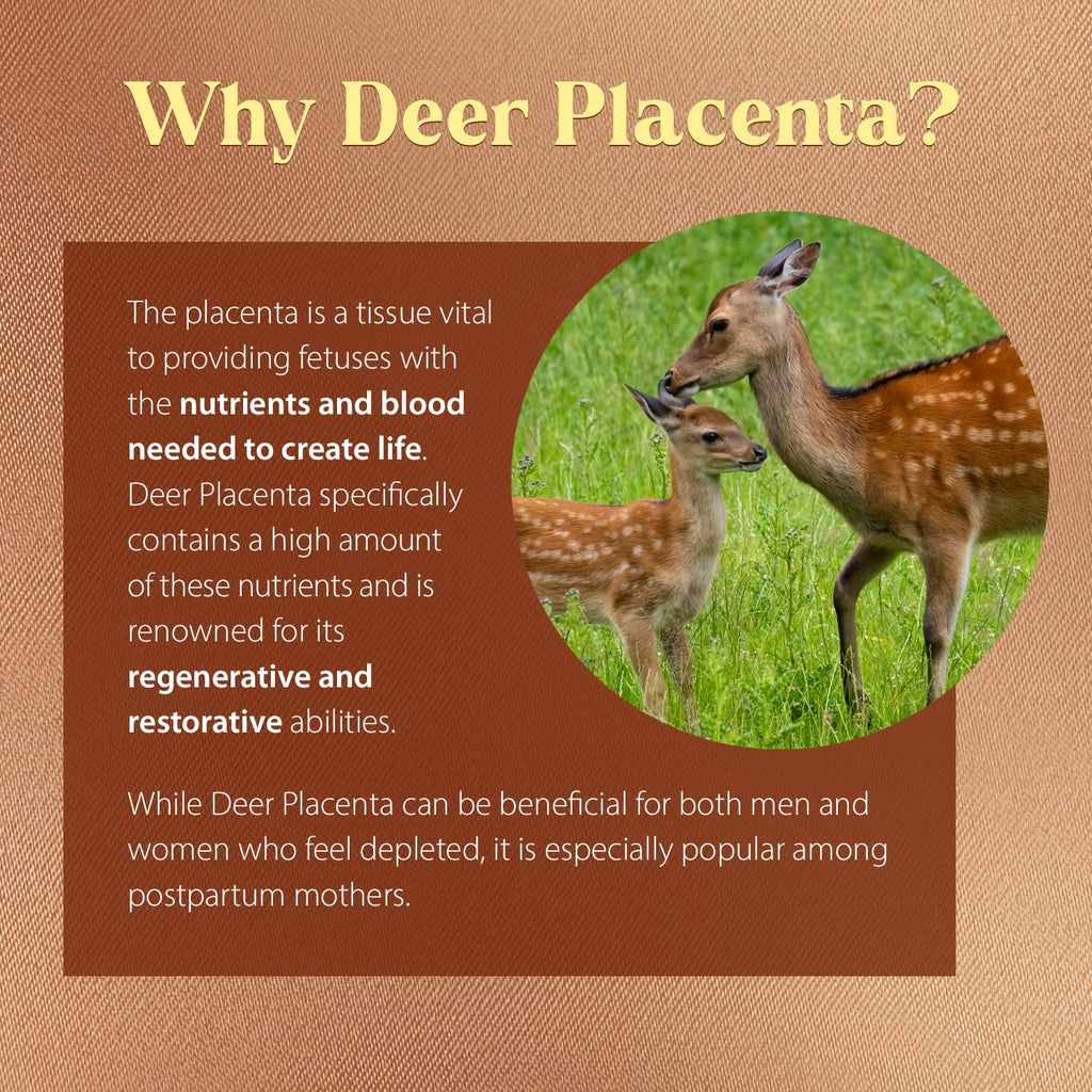 500 mg deer placenta capsules for health