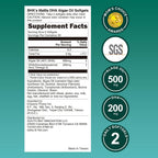 500 mg DHA softgels for moms