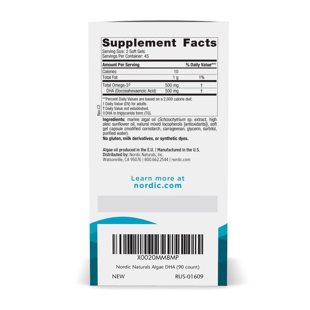 500 mg DHA softgels for wellness
