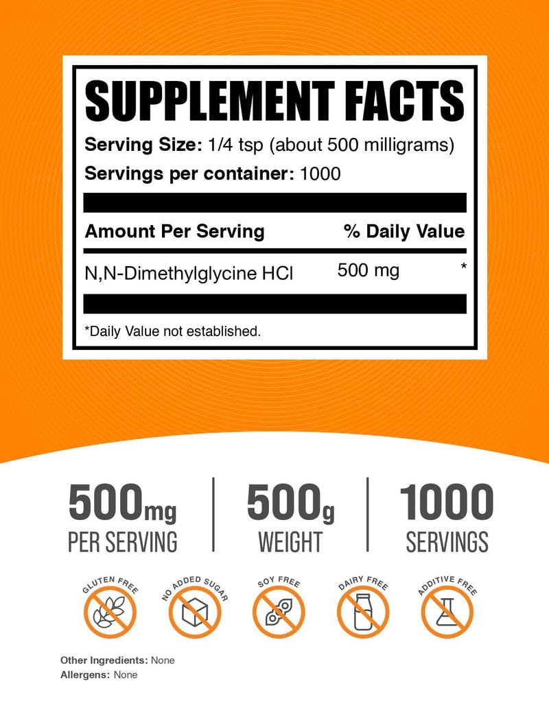 500 mg DMG multivitamin for men