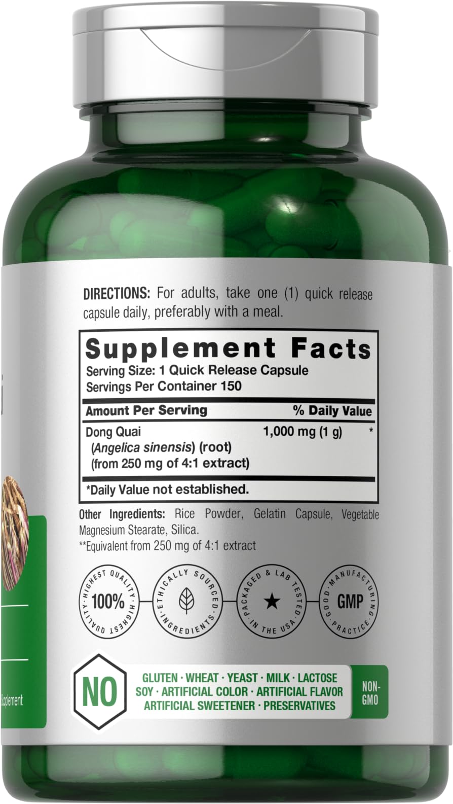 500 mg dong quai capsules for women
