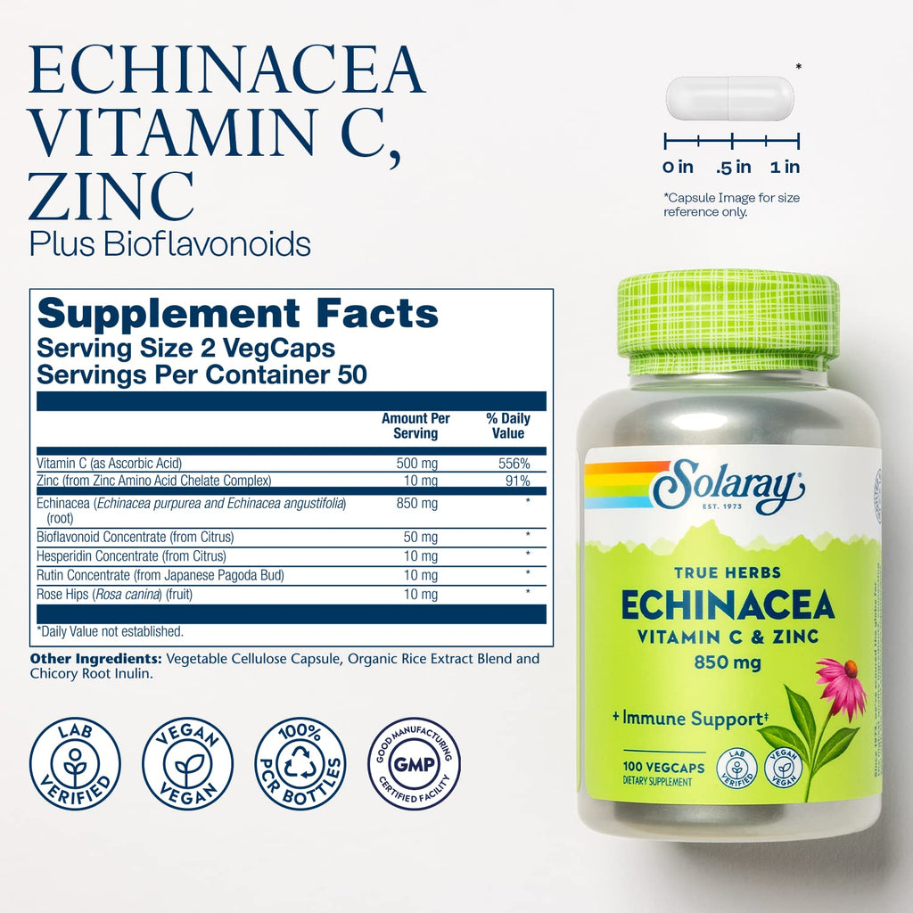 500 mg echinacea veg capsules