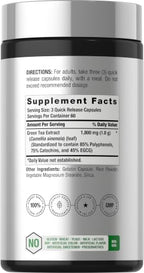 500 mg EGCG green tea extract