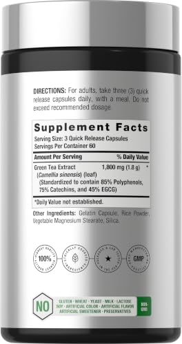 500 mg EGCG green tea extract