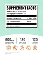 500 mg egg shell membrane benefits