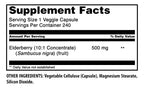 500 mg elderberry for seasonal wellness