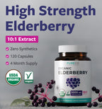 500 mg elderberry supplement for wellness