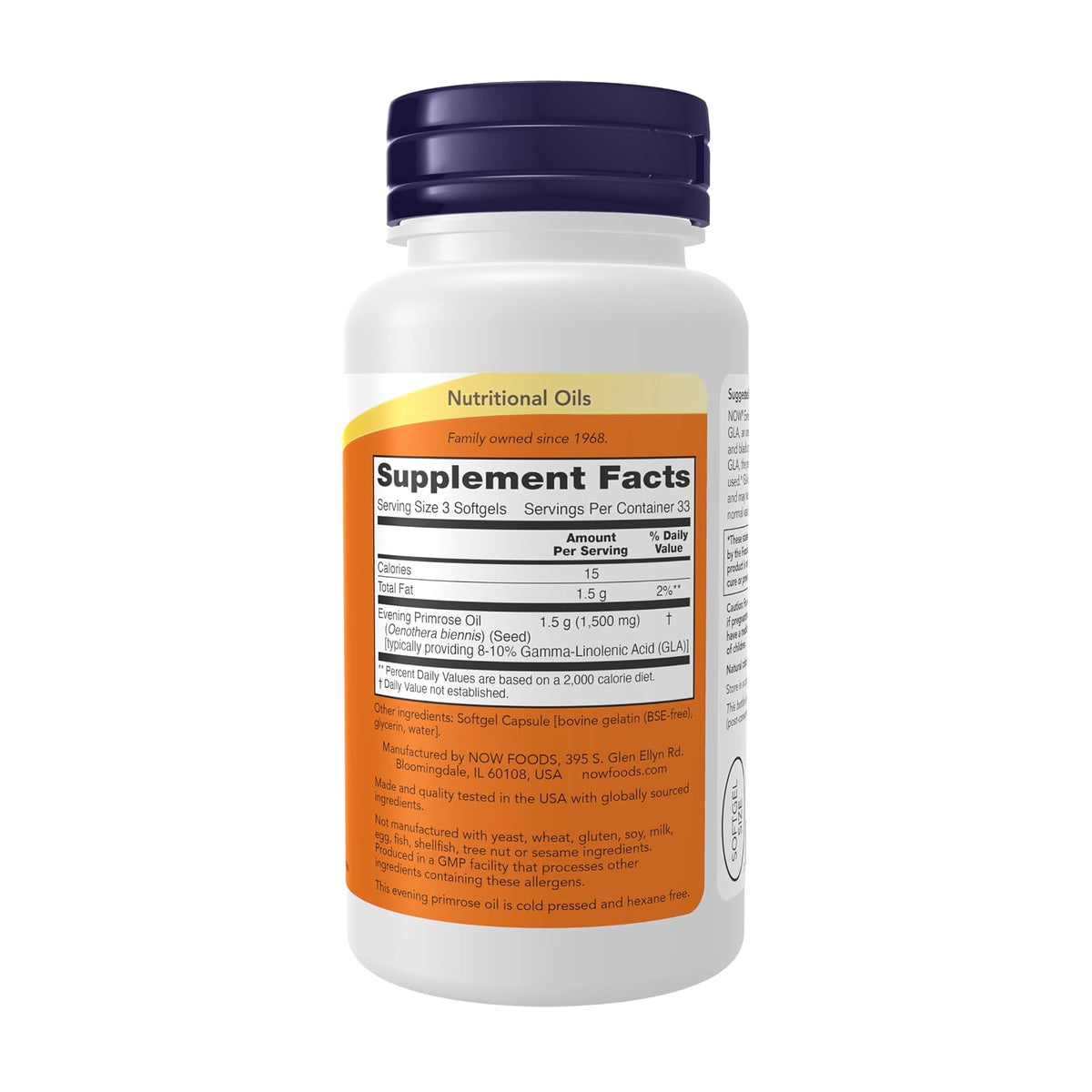 500 mg evening primrose softgels