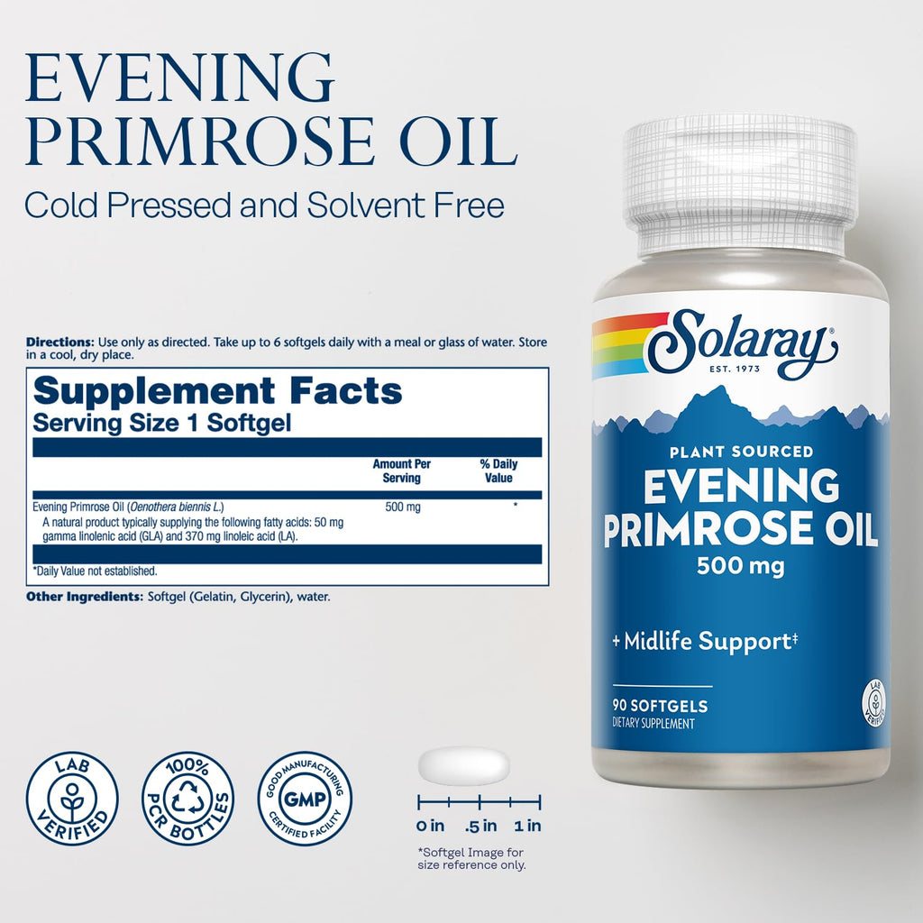 500 mg evening primrose supplement