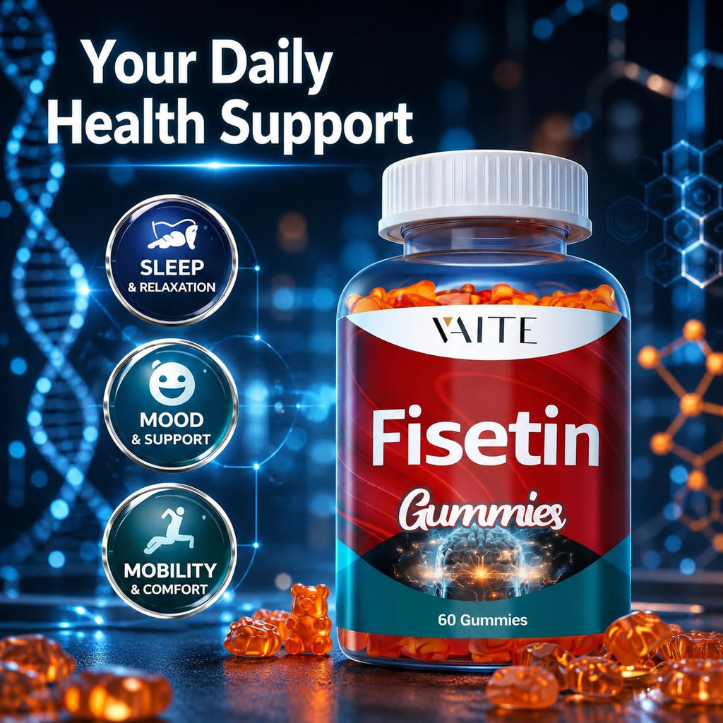 500 mg Fisetin flavonoid gummies