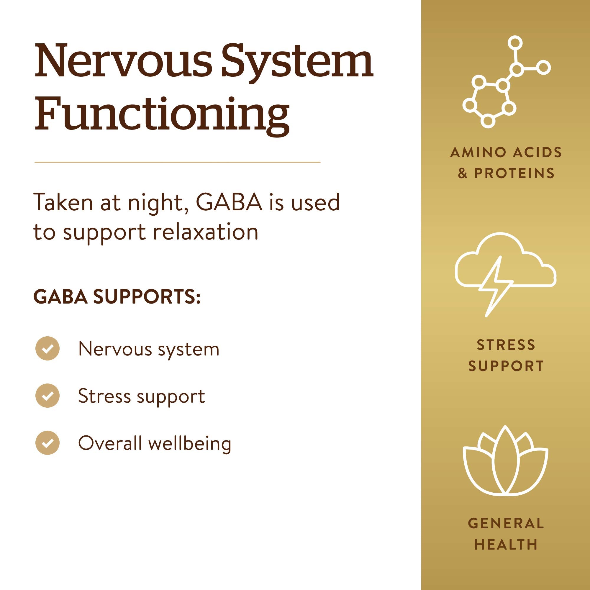 500 mg GABA for anxiety relief
