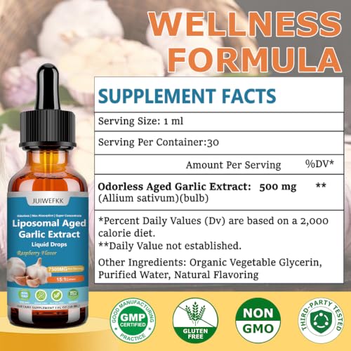 500 mg garlic extract benefits