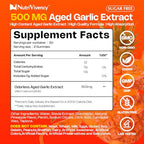 500 mg garlic extract for heart health
