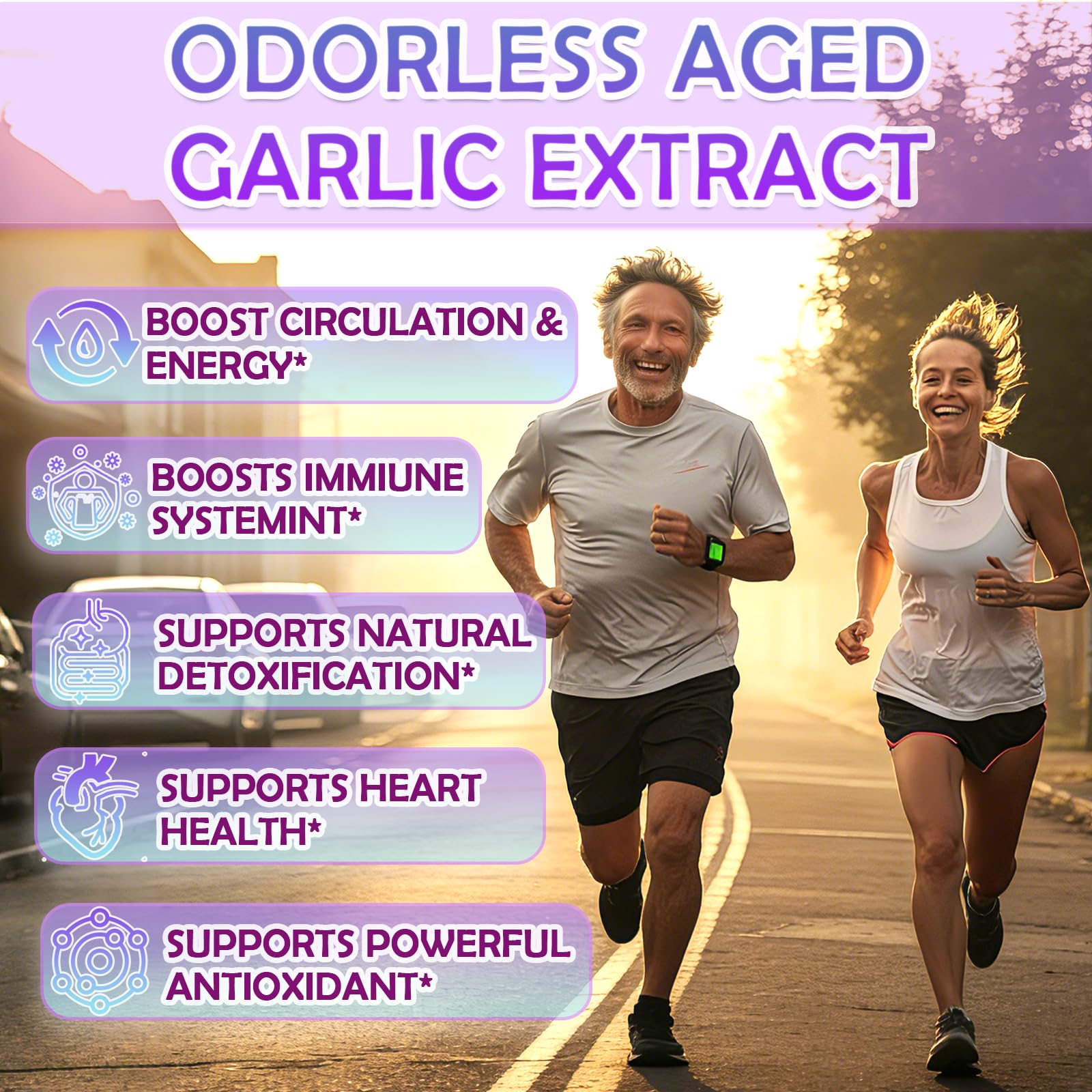 500 mg garlic extract for immunity