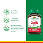 500 mg garlic softgels for immune support