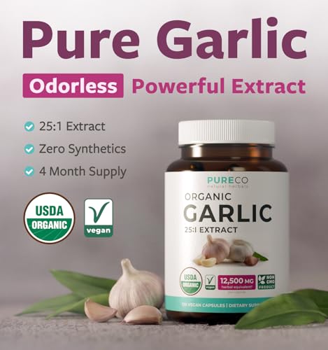 500 mg garlic supplement benefits