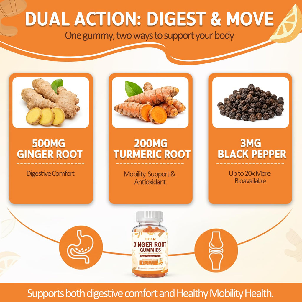500 mg ginger chews for digestion