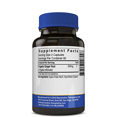 500 mg ginger for digestive support